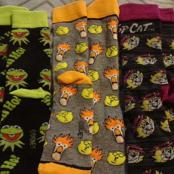 Muppets | Underwear & Socks | Kermit Spongebob Beaker Dr Bunsen Adult ...